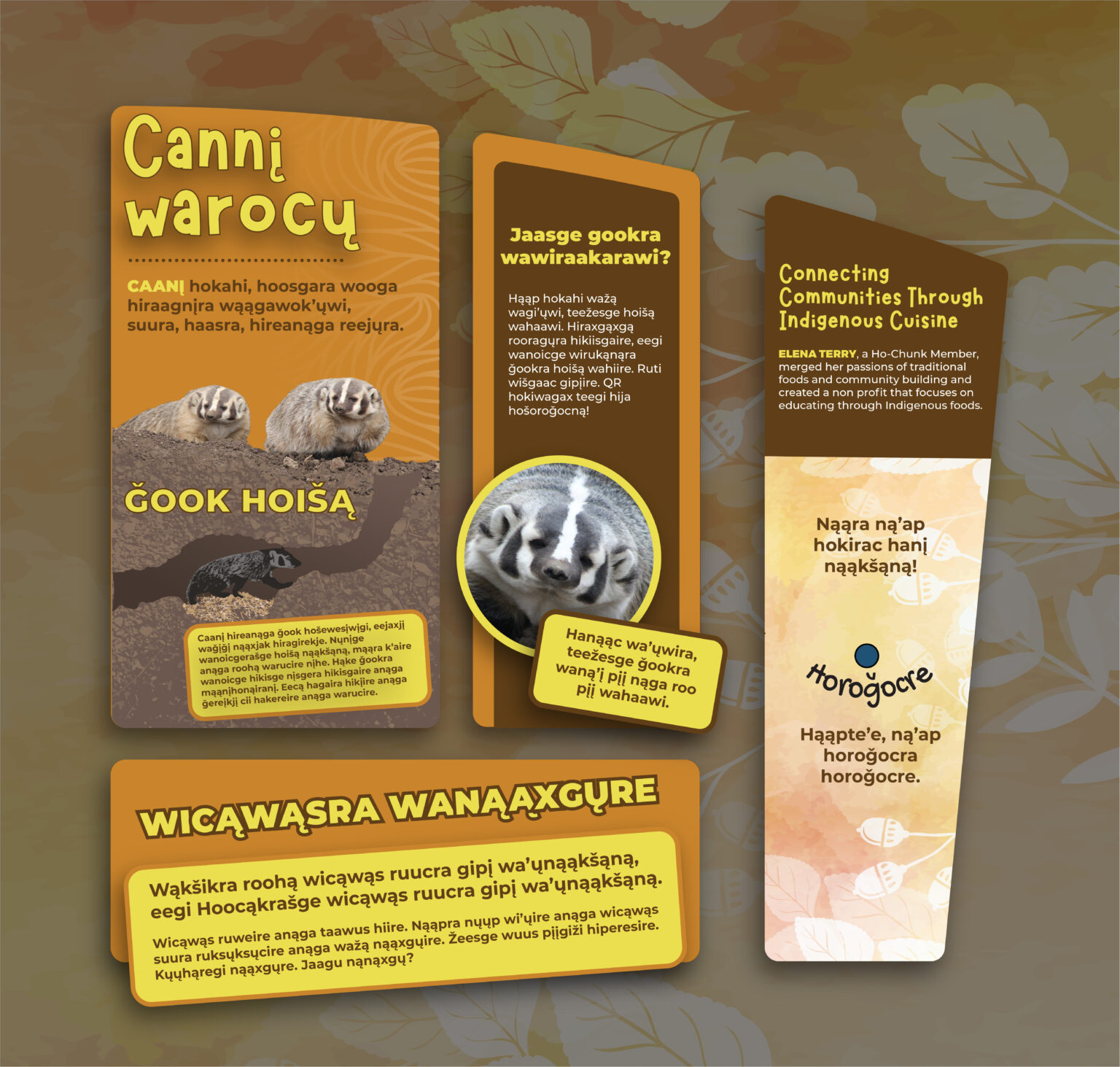 Ho-Chunk Prairie Signs - Henry Vilas Zoo